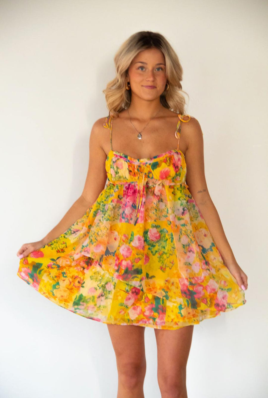 Adventure Dress - Bold Print Mini Dress | HoneyPlum Clothing
