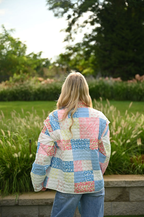 Coastal Grandmother Jacket/Vest - Trendy Outerwear | HoneyPlum Clothing